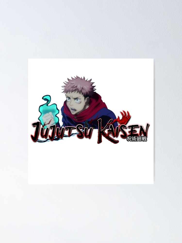 "Yuji Itadori jujutsu kaisen" Poster for Sale by bluessky | Redbubble