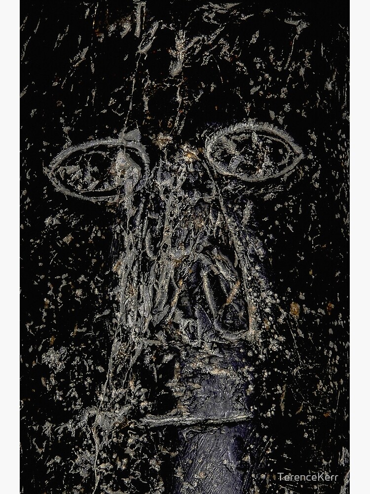 "Scars of centuries on scratched and pitted face" Poster for Sale by ...