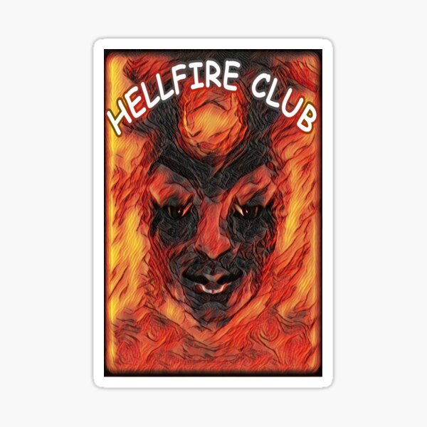 "Hellfire Club Graphic Ilustration - Inspired by Stranger things theme ...