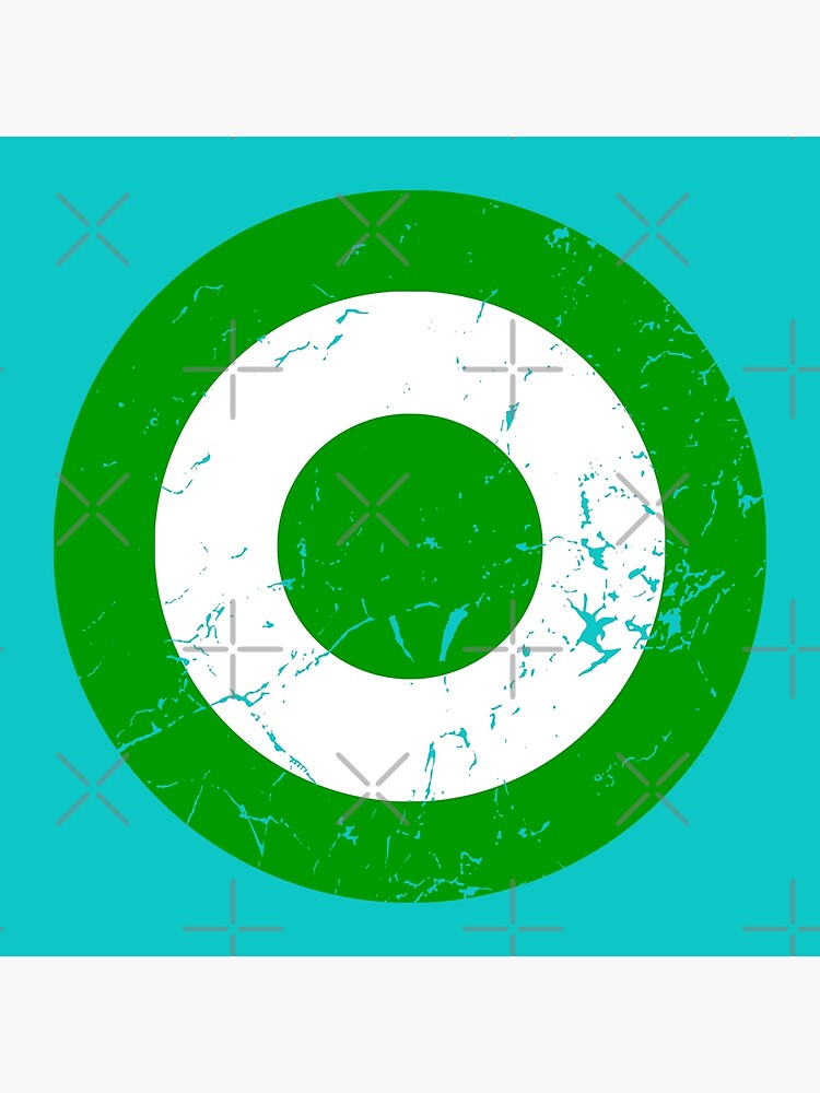 "Vintage Green and White Roundel" Poster for Sale by Irish-Nostalgia ...