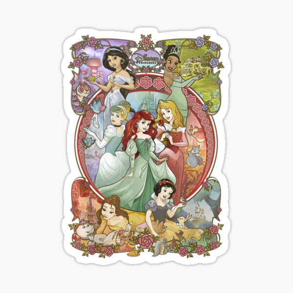 "Classic Cartoon Group Collage" Sticker for Sale by SophiaBarnard ...