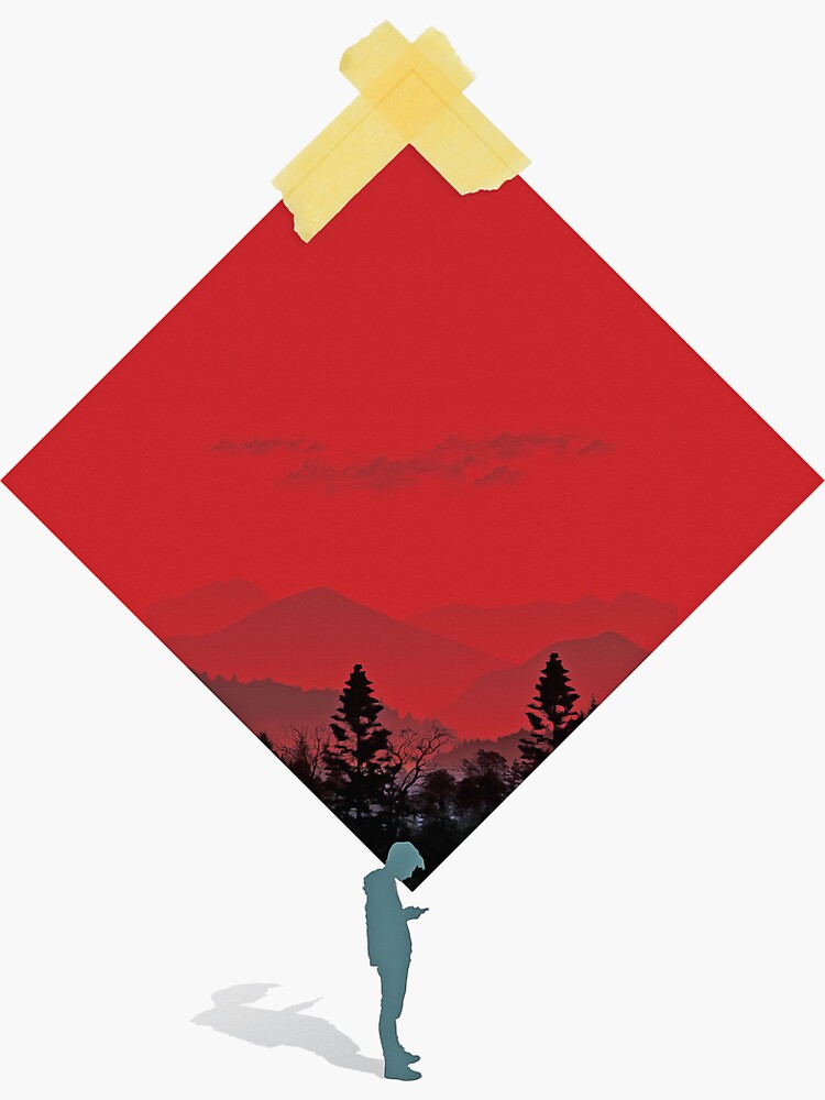 "Look Up" Sticker for Sale by CansuOzcomert | Redbubble