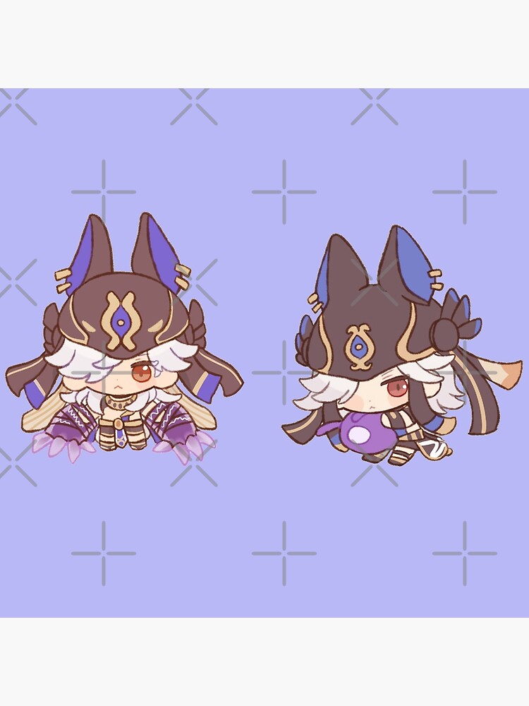 "Cyno Chibi Cute Genshin Impact Sumeru" Poster for Sale by Sara2806 ...