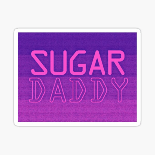 "Sugar Daddy" Sticker for Sale by GeorgiosT | Redbubble