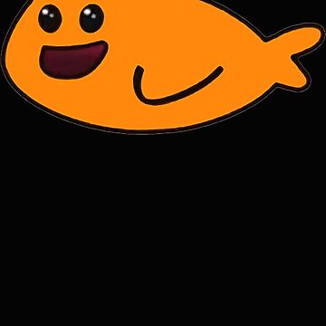 "Tiko fish gaming" Sticker for Sale by emileColin | Redbubble