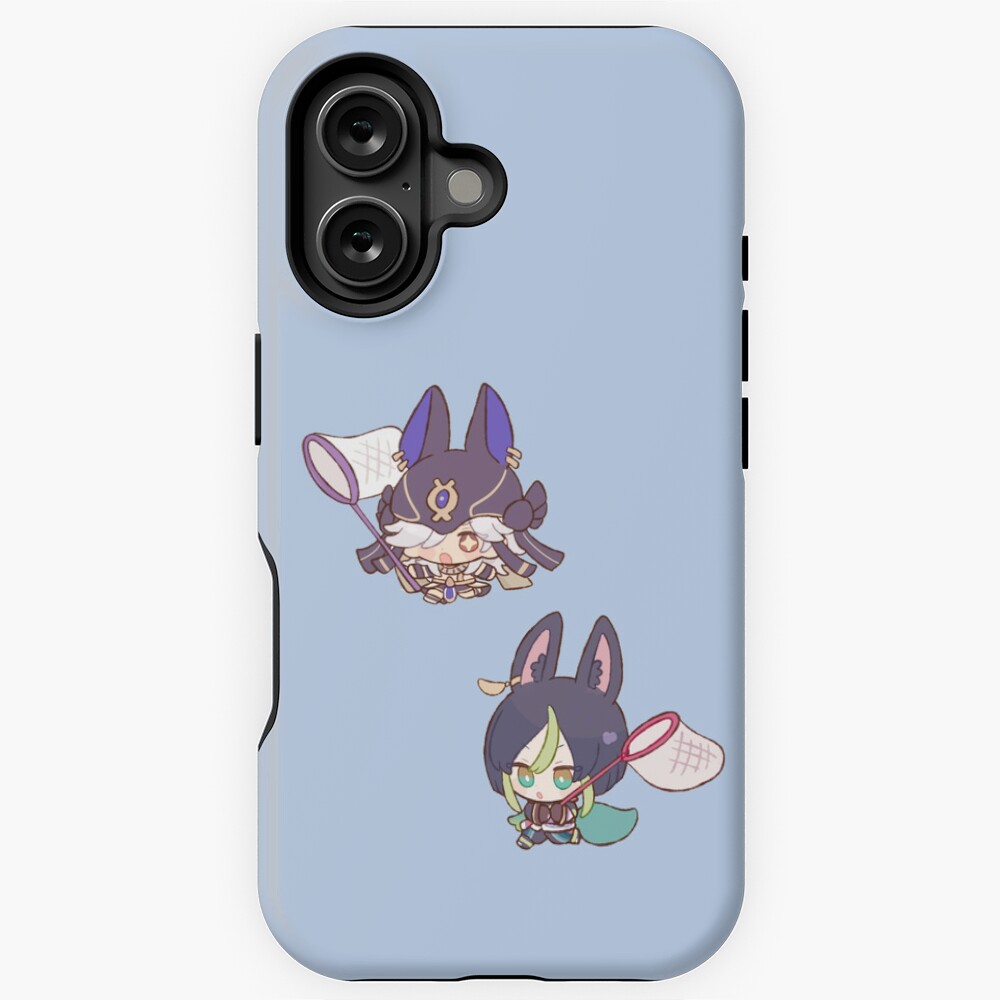 "Cyno Tighnari Chibi Cute Genshin Impact Sumeru" Sticker for Sale by ...