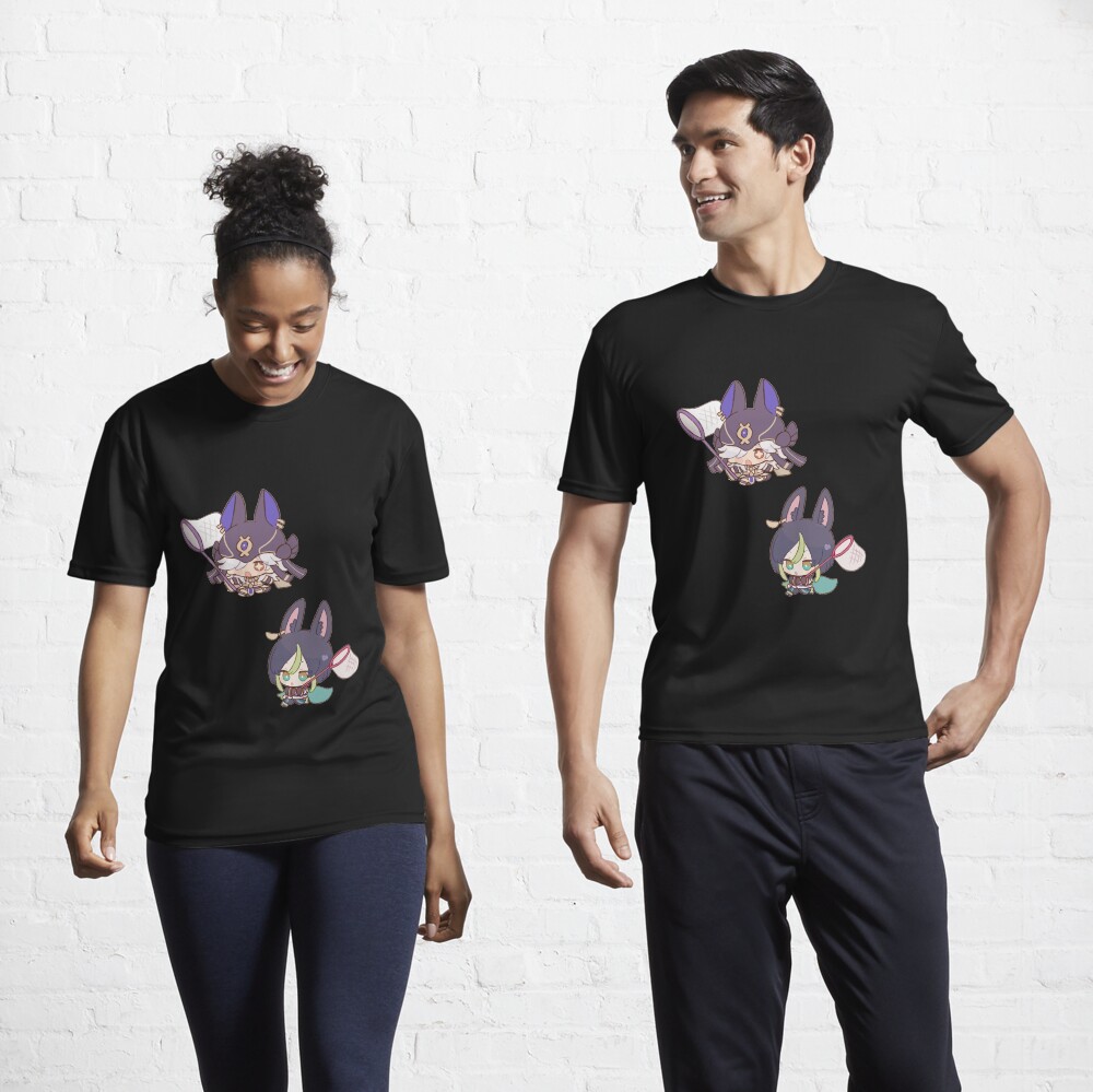 "Cyno Tighnari Chibi Cute Genshin Impact Sumeru" Sticker for Sale by ...