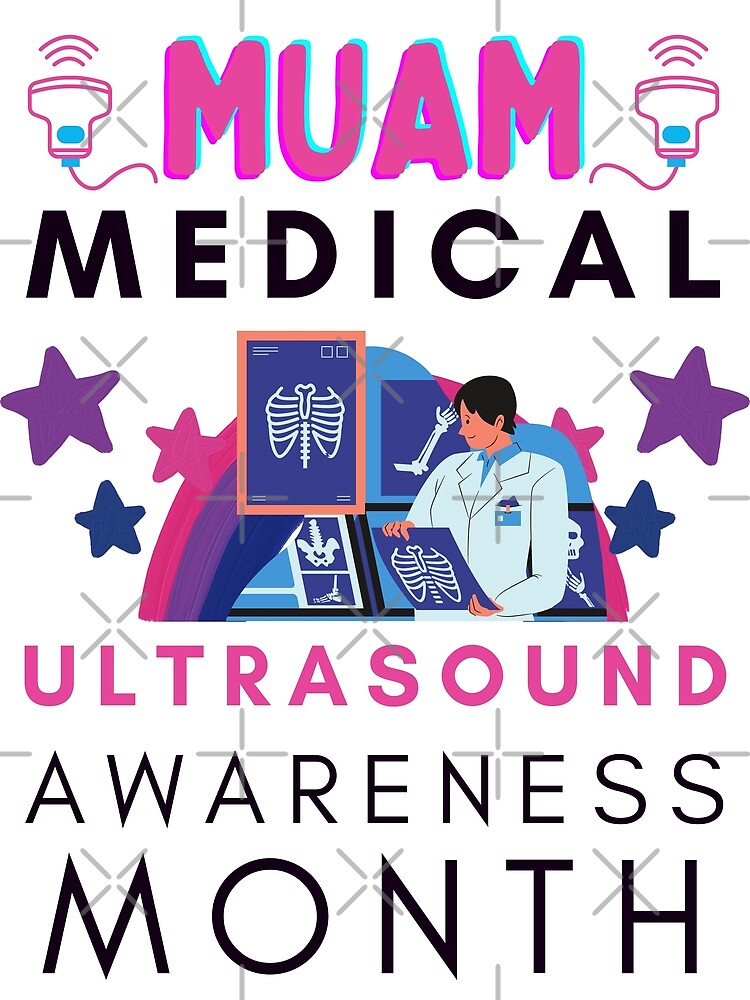 "Time to celebrate The Sonography Month, Happy- Medical "Ultrasound ...