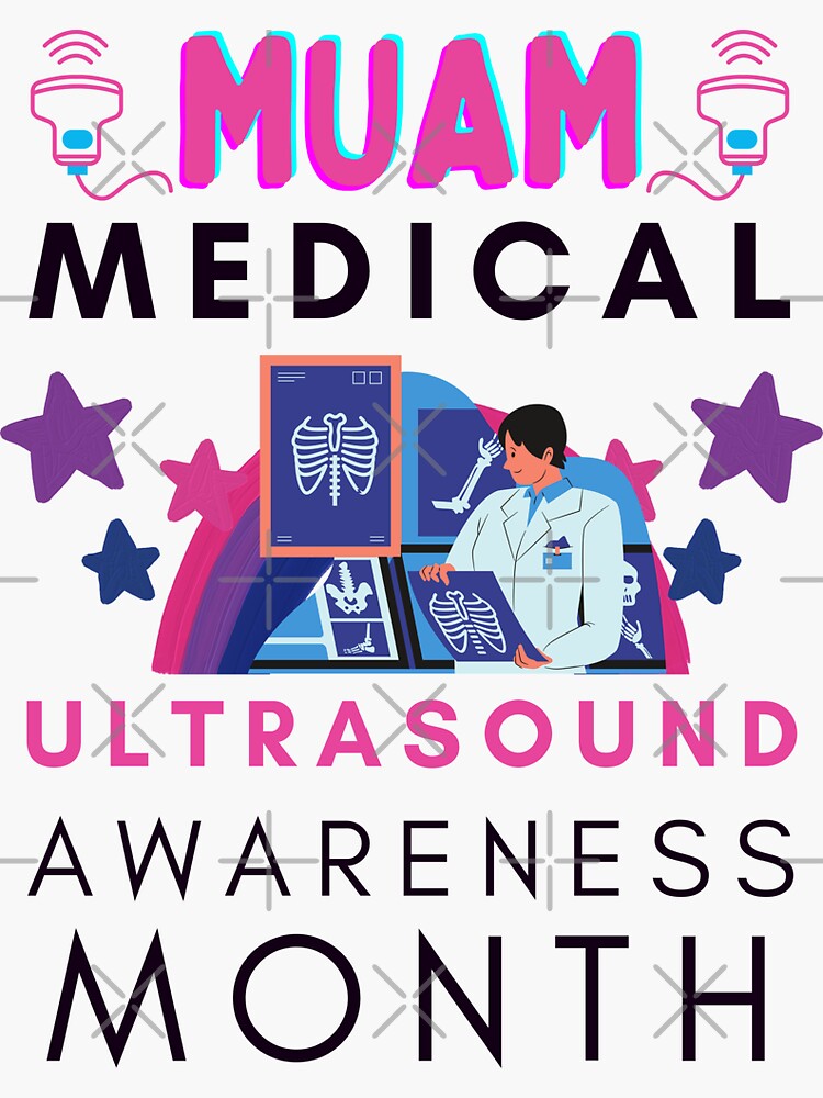 "Time to celebrate The Sonography Month, Happy- Medical "Ultrasound ...