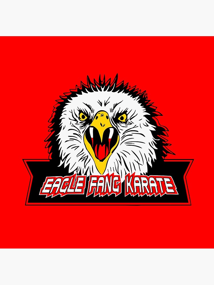 "Cobra Kai Red, Eagle Fang Karate logo" Poster for Sale by Mohsen-ALyousef | Redbubble