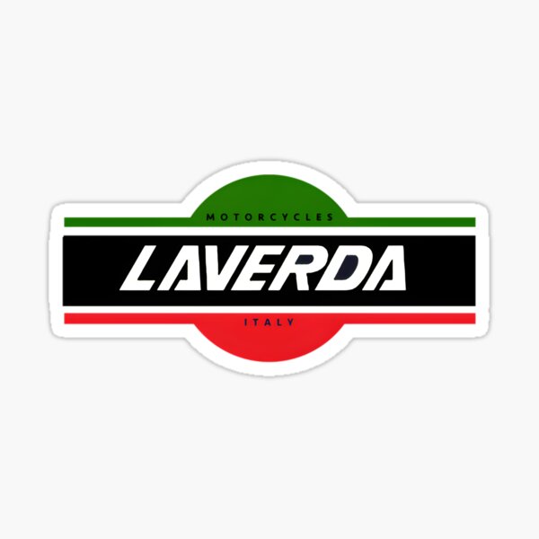"Laverda Motorcycles Italy Classic " Sticker for Sale by ajodovajidw ...
