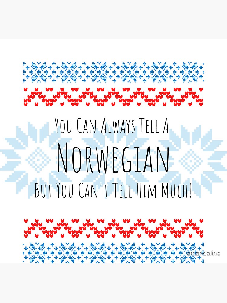 "Norwegian Guy" Poster for Sale by amandaline | Redbubble