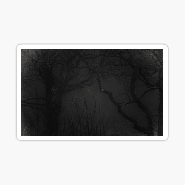 "dark nature" Sticker for Sale by Francespoppy | Redbubble