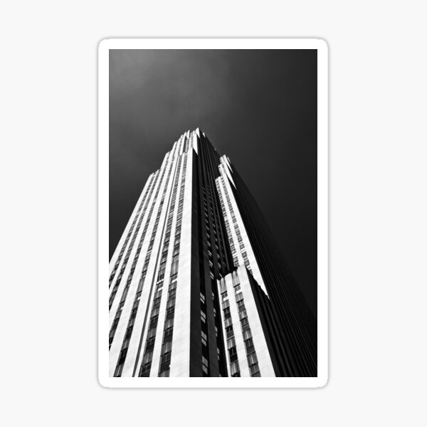 "Rockefeller center" Sticker for Sale by reymond-j | Redbubble