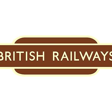 "British Railways (Western Region) logo, 1948 - 67" Sticker for Sale by ...