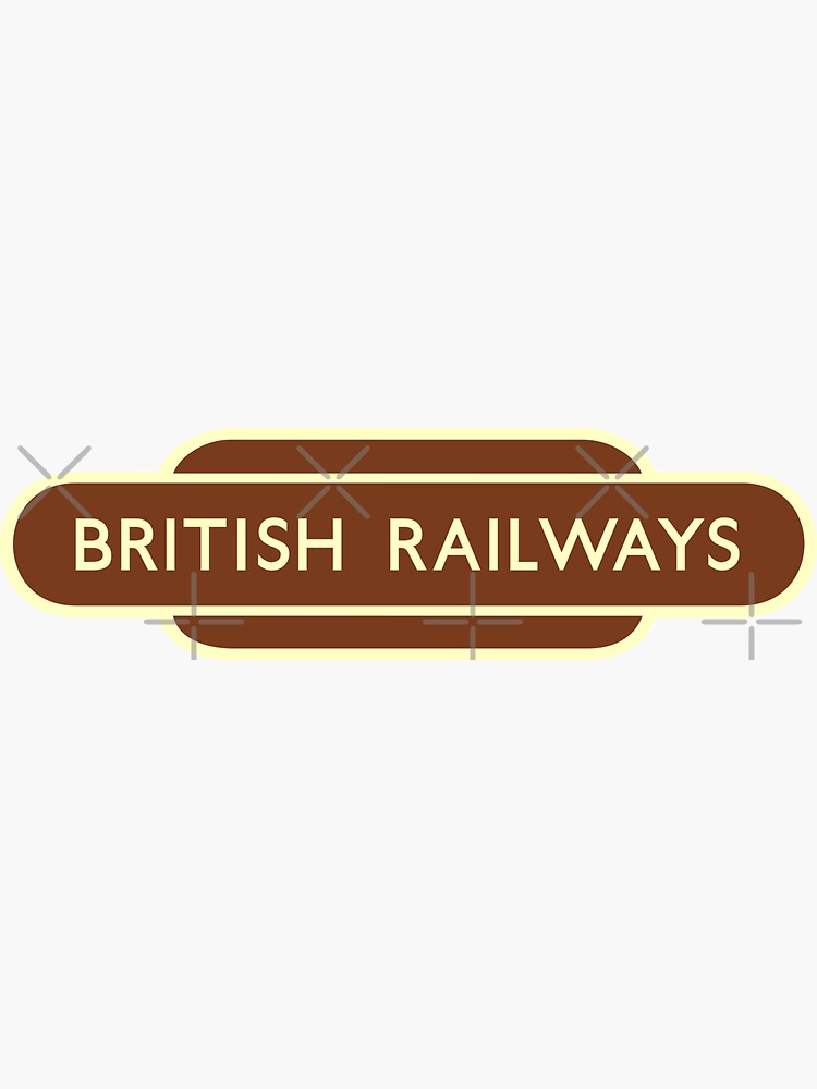"British Railways (Western Region) logo, 1948 - 67" Sticker for Sale by ...