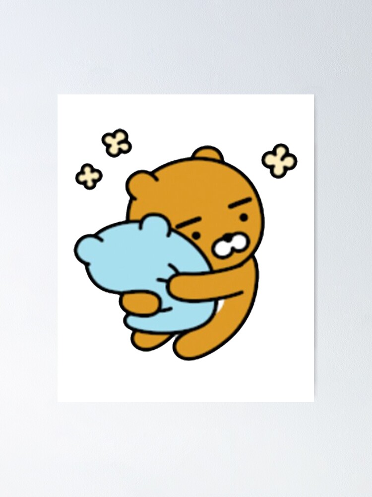 "KakaoTalk Friends Hello! Ryan" Poster for Sale by MuhammadWyatt9 ...