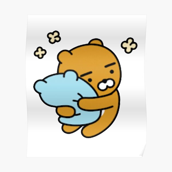 "KakaoTalk Friends Hello! Ryan" Poster for Sale by MuhammadWyatt9 ...