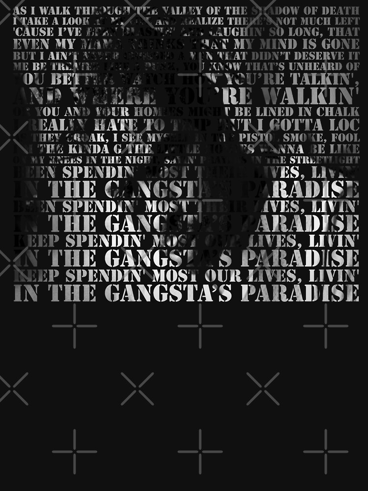 "Coolio - lyrical " T-shirt for Sale by Artwistooo | Redbubble | coolio ...