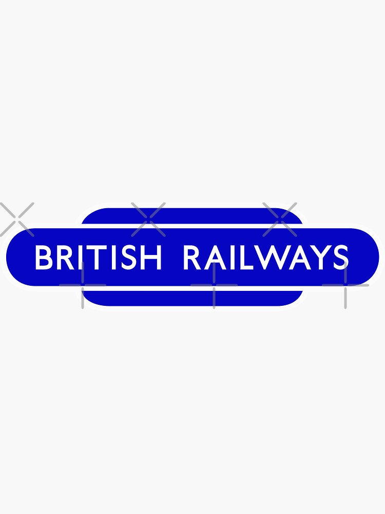 "British Railways (Eastern Region) logo, 1948 - 67" Sticker for Sale by ...
