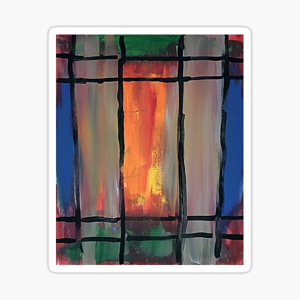 "ice cream window by seth bond perry" Sticker for Sale by SethBondPerry ...