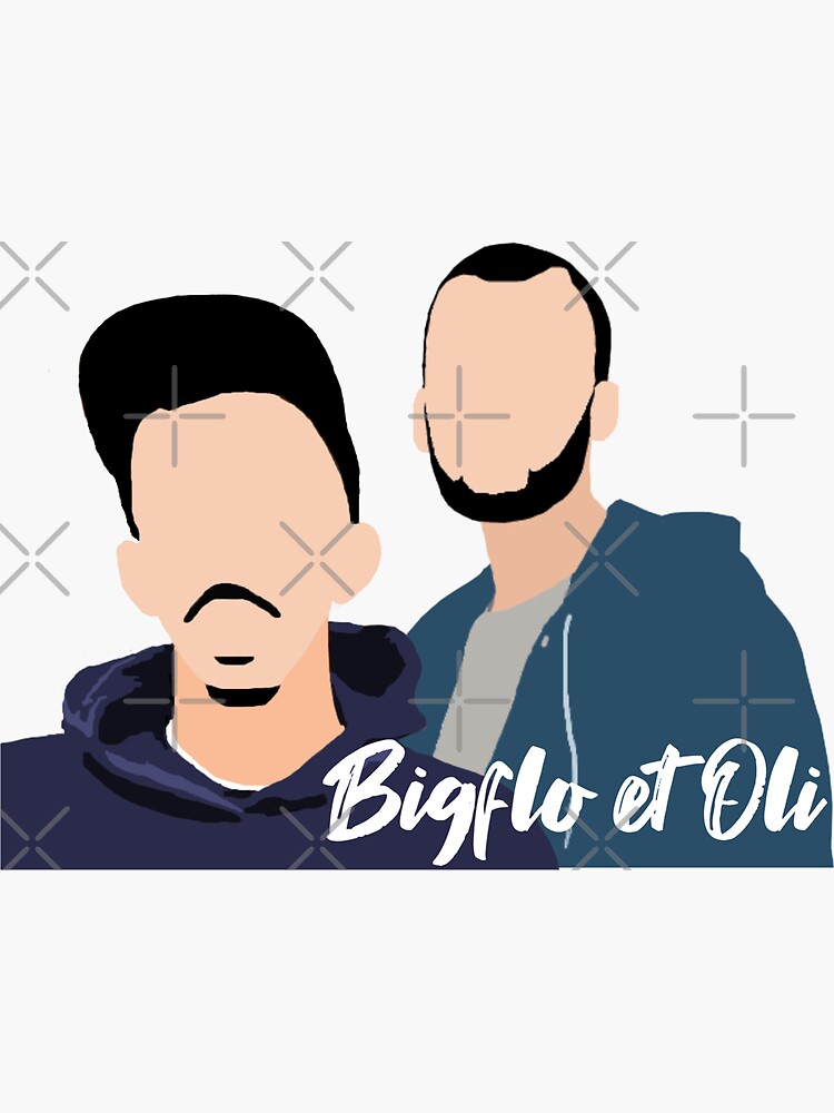 "Bigflo and Oli" Sticker for Sale by MyTshirtCulture | Redbubble