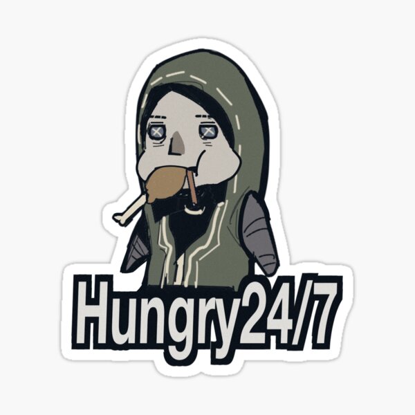 "Idv Hungry Naib" Sticker for Sale by Rain5rain5 | Redbubble