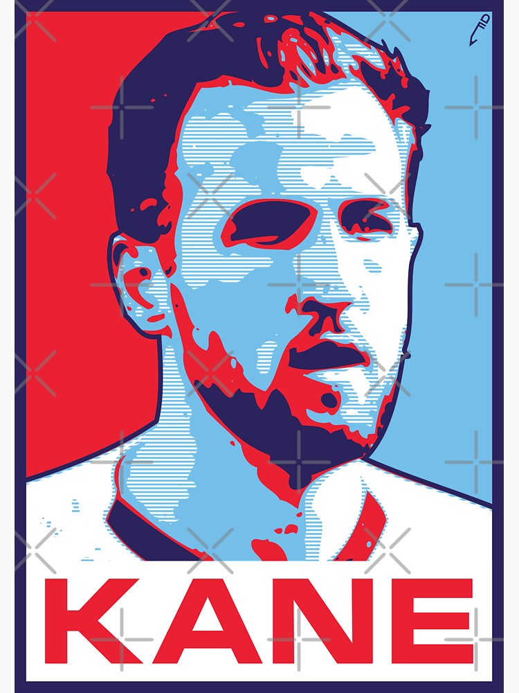 "Kane - ENGLAND" Sticker for Sale by DAFTFISH | Redbubble