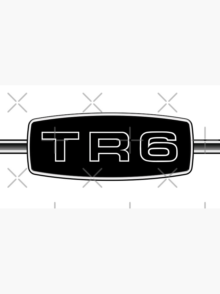 "Triumph TR6 Badge Logo with Cross-bar" Cap for Sale by CellularSong ...