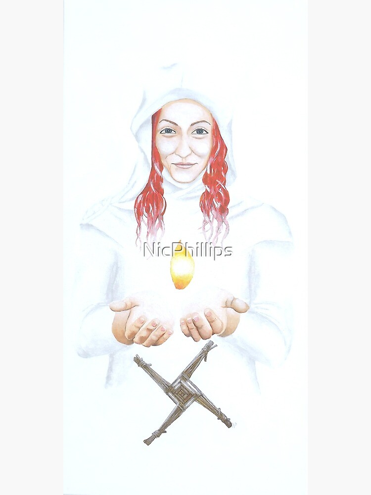 "Goddess Brigid" Art Print for Sale by NicPhillips | Redbubble