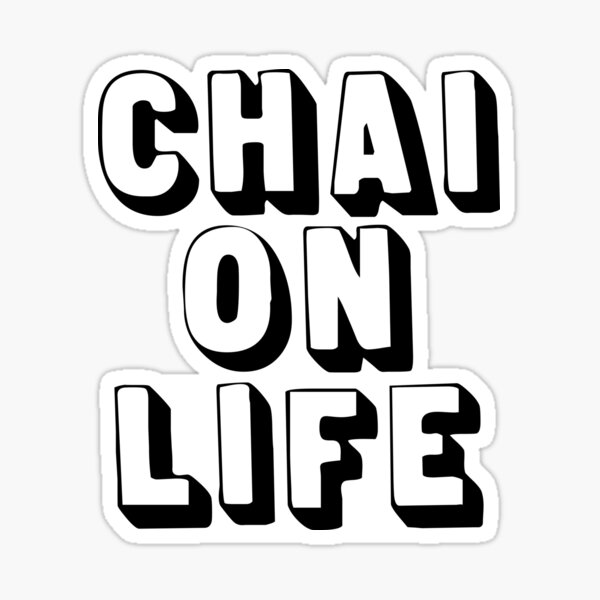 Chai Stickers | Redbubble