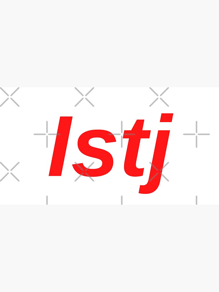 "ISTJ" Sticker for Sale by Typify | Redbubble