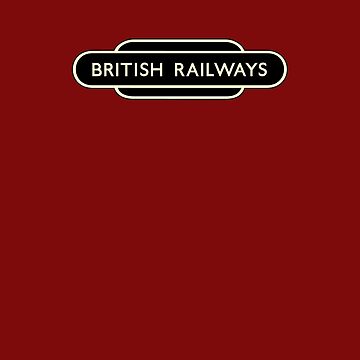 "British Railways logo, (1948 - 67)" Sticker for Sale by 2cimage ...