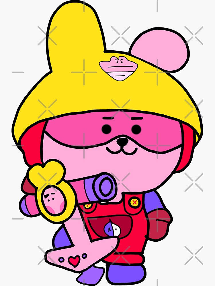 "BT21 Cooky" Sticker for Sale by Color-Toonix | Redbubble