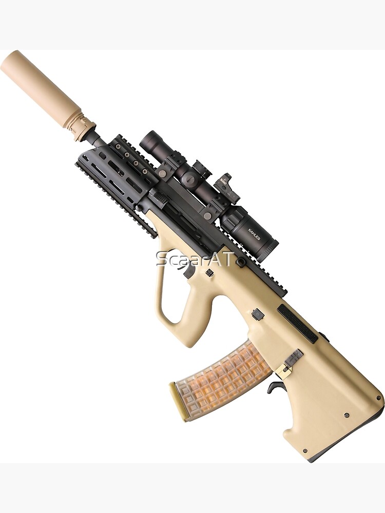 "Steyr AUG A3" Poster by ScaarAT | Redbubble