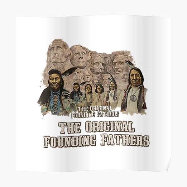 "the original founding fathers" Poster for Sale by Bilman77 | Redbubble