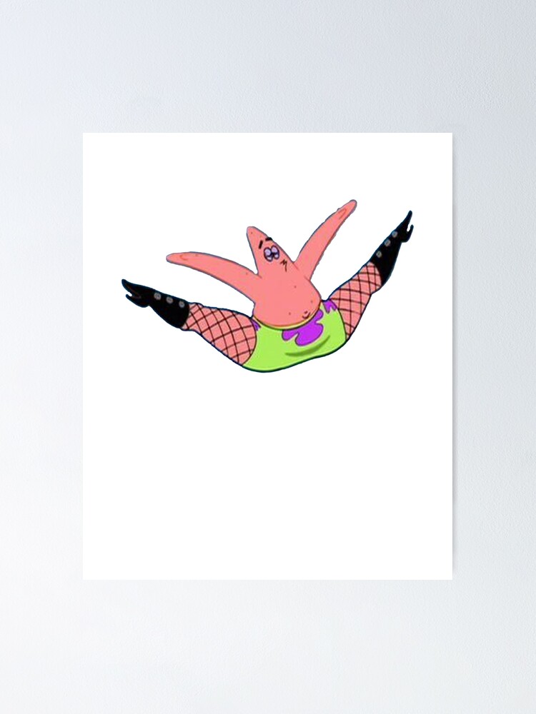 "Patrick Star Boots Meme Patrick in Heels" Poster for Sale by pascaraul ...