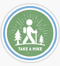 Take a Hike: Stickers | Redbubble