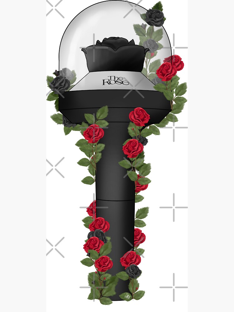 The rose Lightstick Magnet