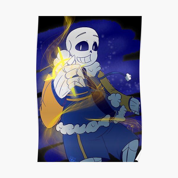 "Outertale Sans!" Poster by sgi-creations | Redbubble
