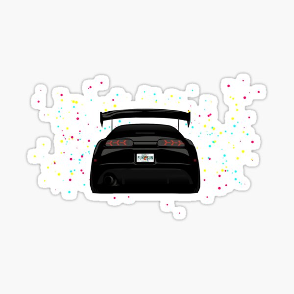 "Supra 2JZ Turbo JDM Tuning Car" Sticker for Sale by AutoDesignWerks ...