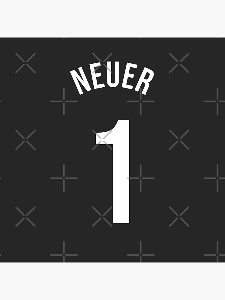 "Neuer 1 Home Kit - 22/23 Season" Sticker for Sale by GotchaFace ...