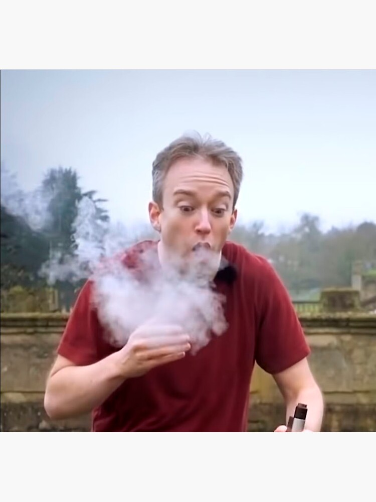 "tom scott vaping meme" Sticker for Sale by michaalec | Redbubble