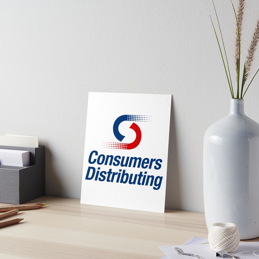 "Consumers Distributing Logo" Art Board Print for Sale by sideshowsam ...