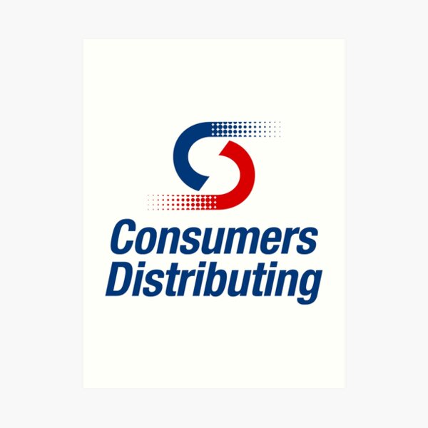 "Consumers Distributing Logo" Art Print for Sale by sideshowsam | Redbubble