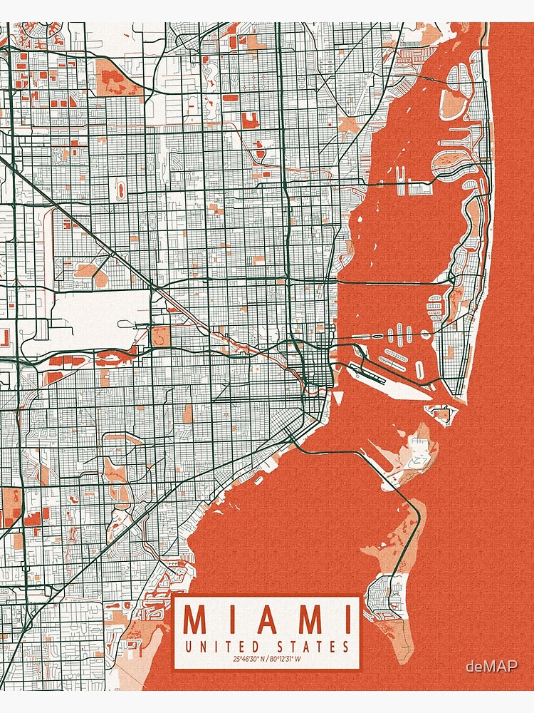 Mapa De La Ciudad Naranja De Florida Ministerio Del Medio Ambiente