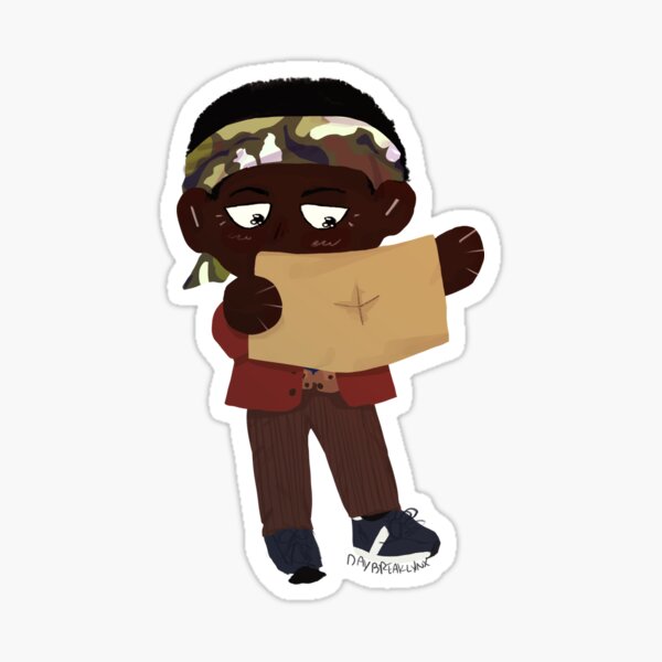 "stranger things lucas sinclair chibi" Sticker for Sale by daybreaklynx ...