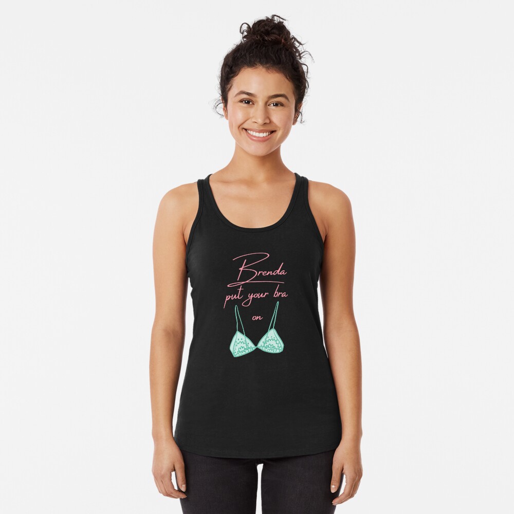 "Brenda Put Your Bra On" Sticker for Sale by baldbird | Redbubble