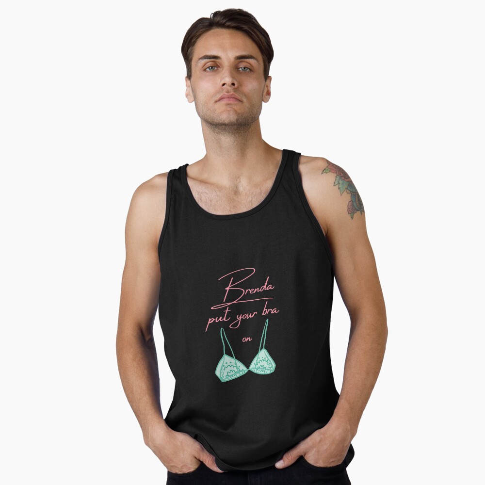 "Brenda Put Your Bra On" Sticker for Sale by baldbird | Redbubble