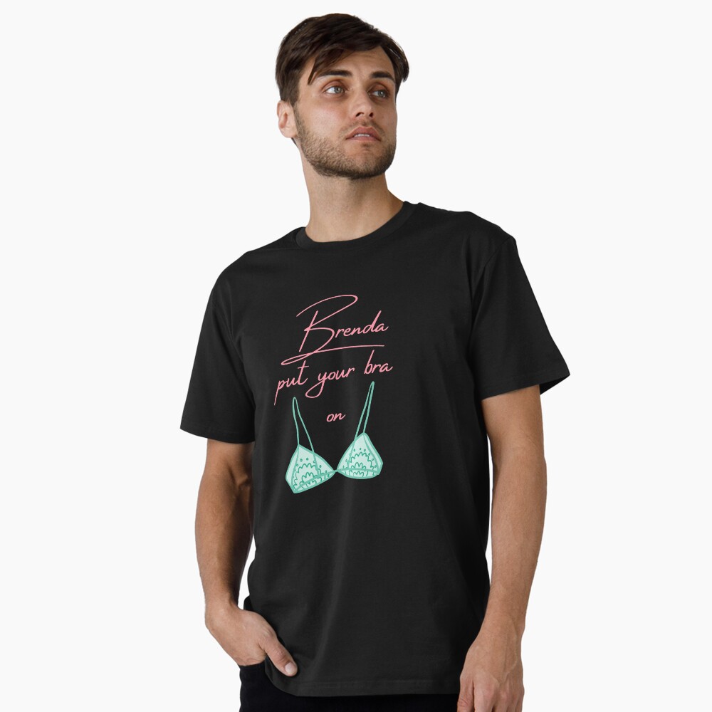 "Brenda Put Your Bra On" Sticker for Sale by baldbird | Redbubble